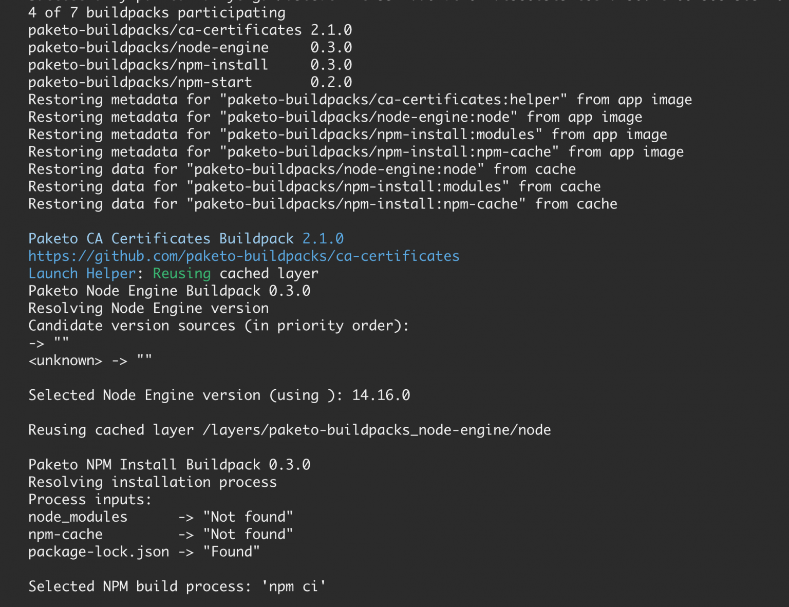 Cloud Foundry & JavaScript Package Managers | Cloud Foundry
